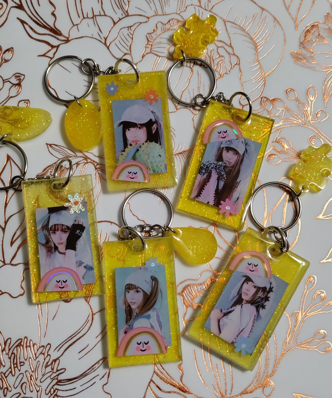 New Jeans Keychains Kpop Danielle Minji Hyein Haerin Hanni Bunnies ...