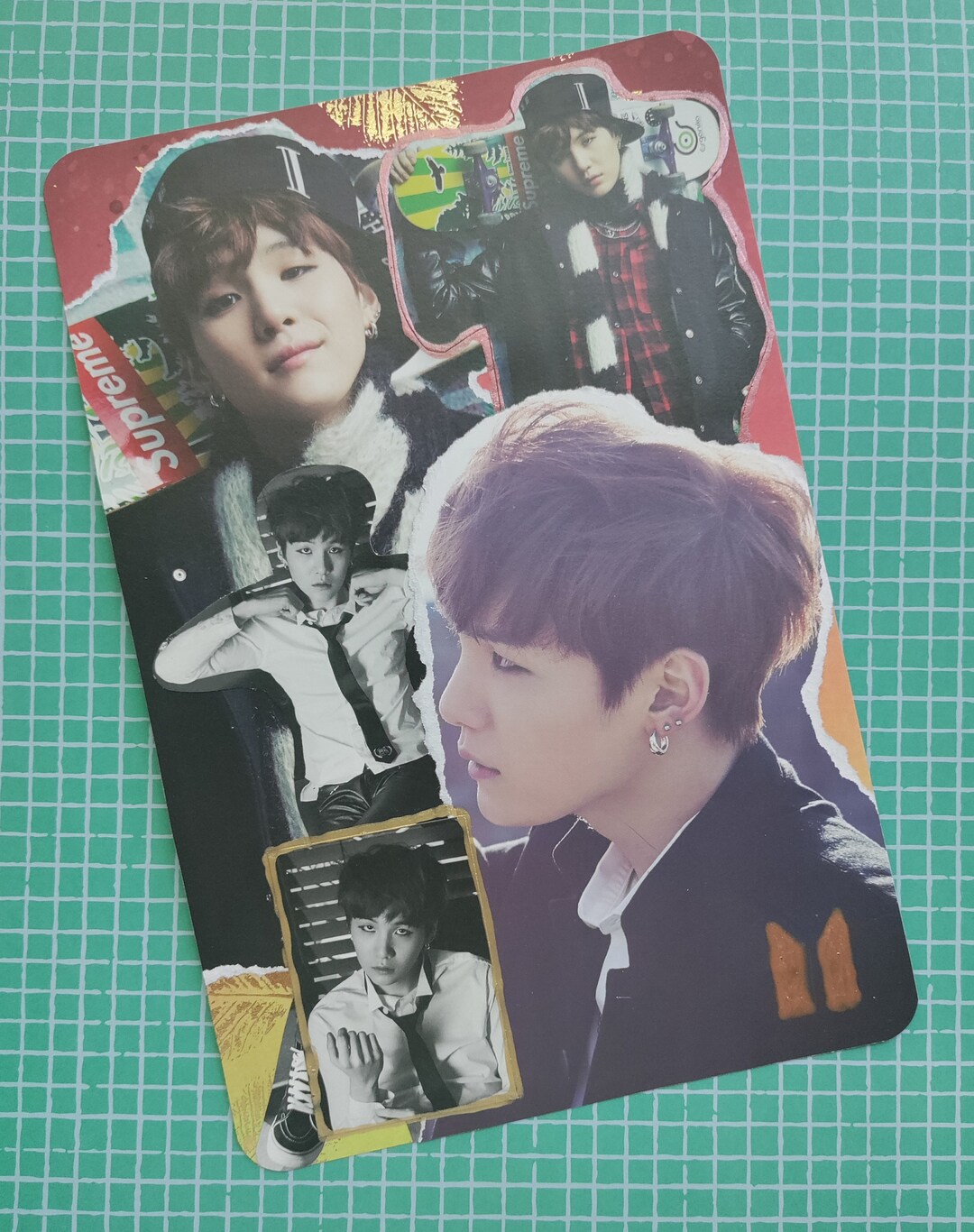 BTS Photo Collage Skool Love Affair Print Official Photobook RM Sugar ...
