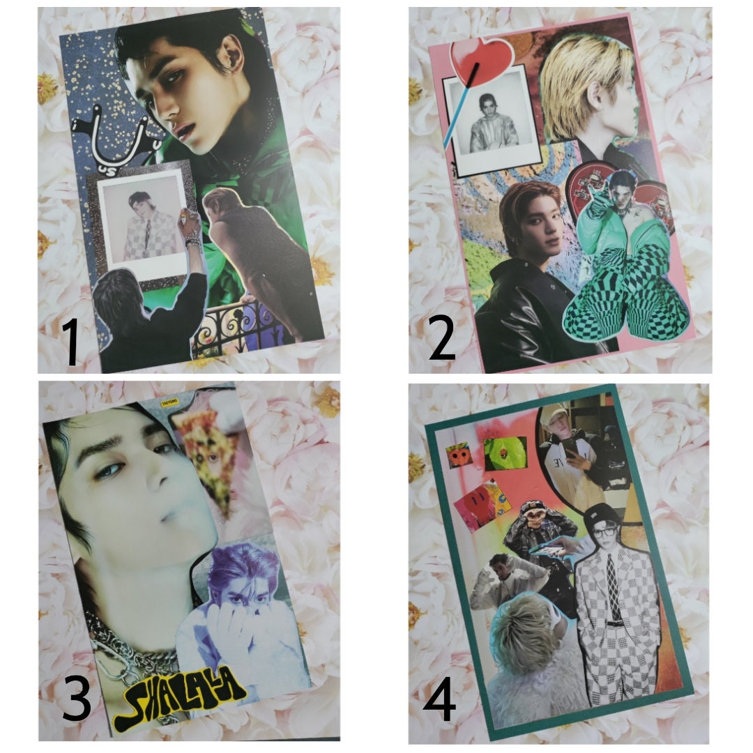 Taeyong Collage - Shalala Print - Official Photobook - Nctzen Kpop TY ...