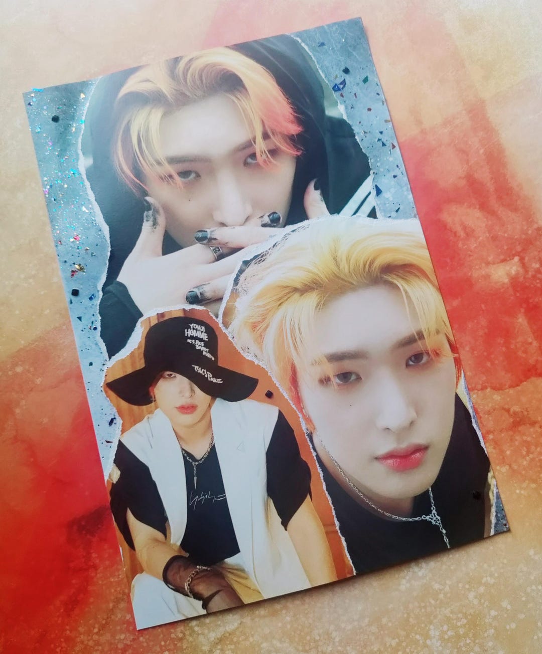 Ateez Photo Collage - Treasure Print - Official Photobook - Hongjoong ...