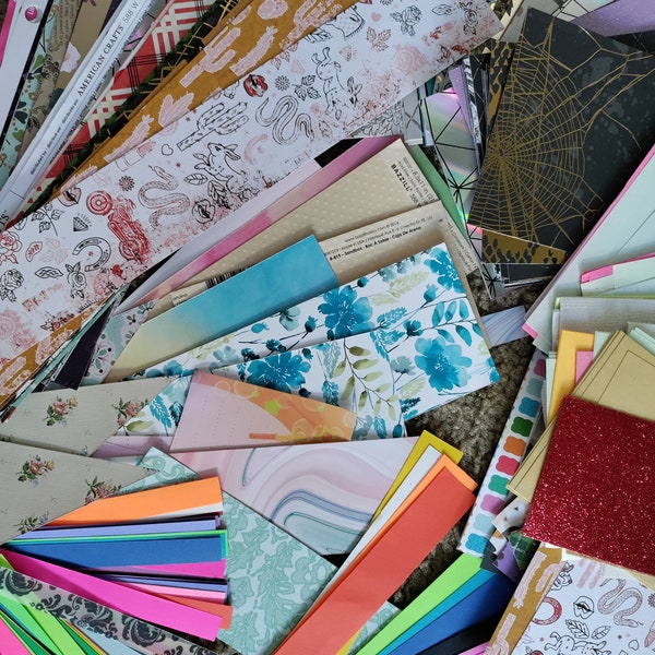 Paper Scrap Pack - Etsy