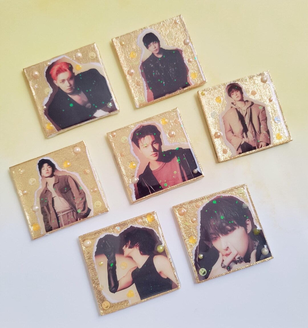 Ateez Golden Hour Magnets - Hongjoong Seonghwa Yunho Yeosang San Mingi ...