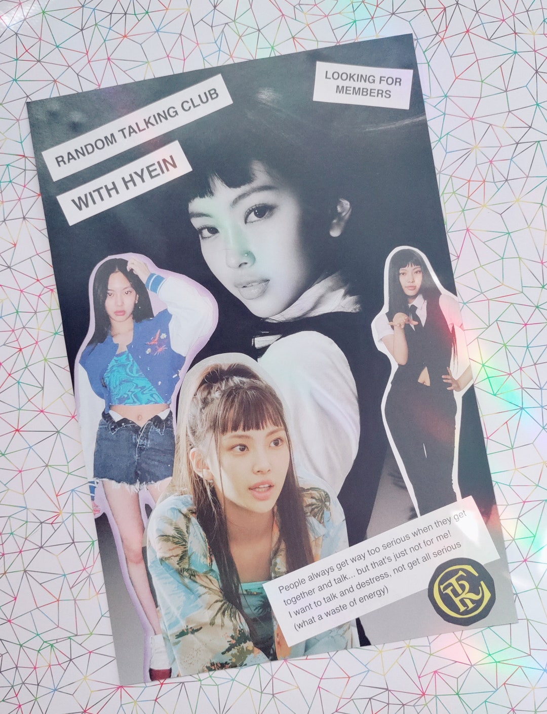 New Jeans Hyein Photo Collage - Bluebook Print - Official Photobook ...