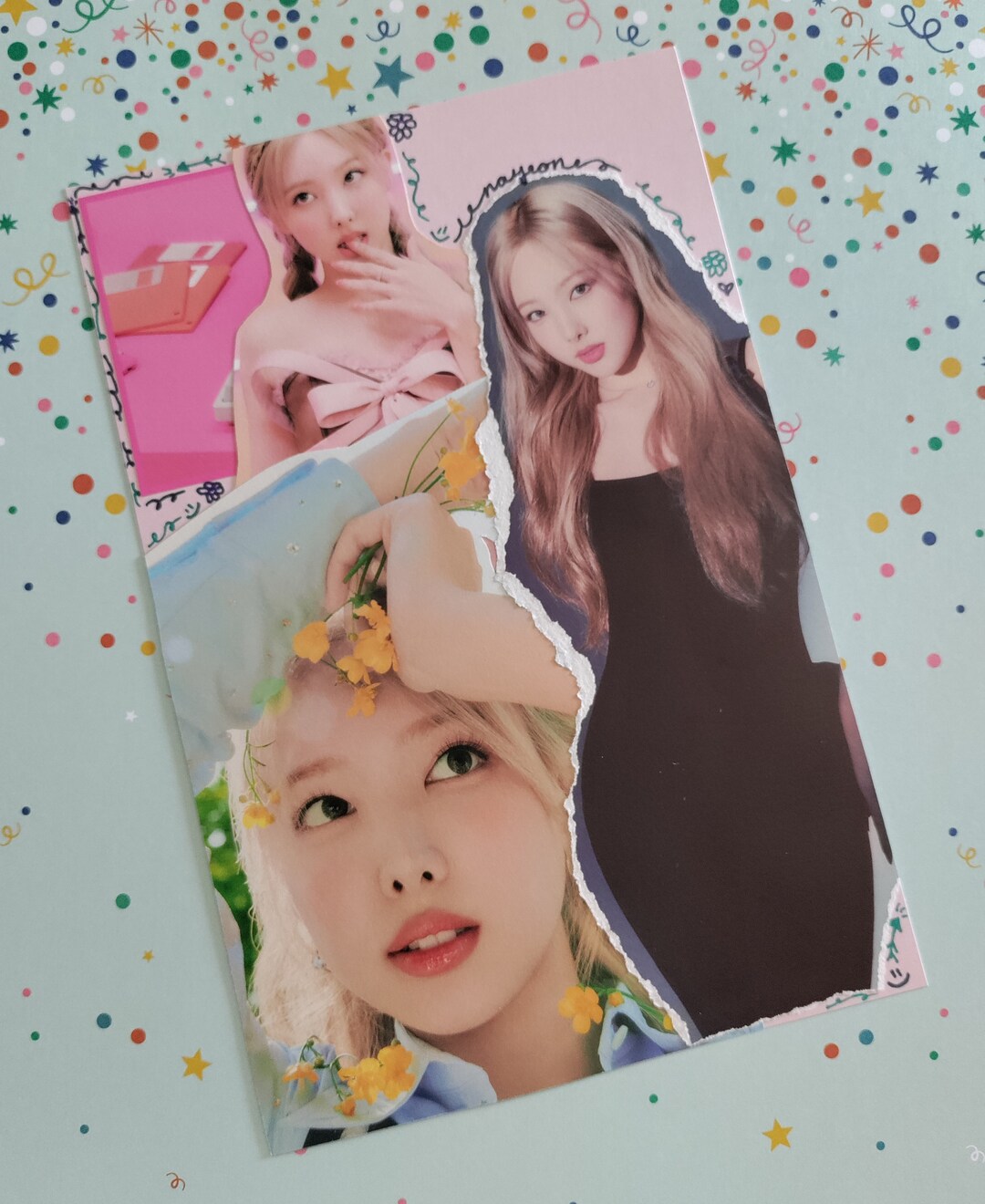 Twice Photo Collage Print Between 1 & 2 Postcard/poster Official ...