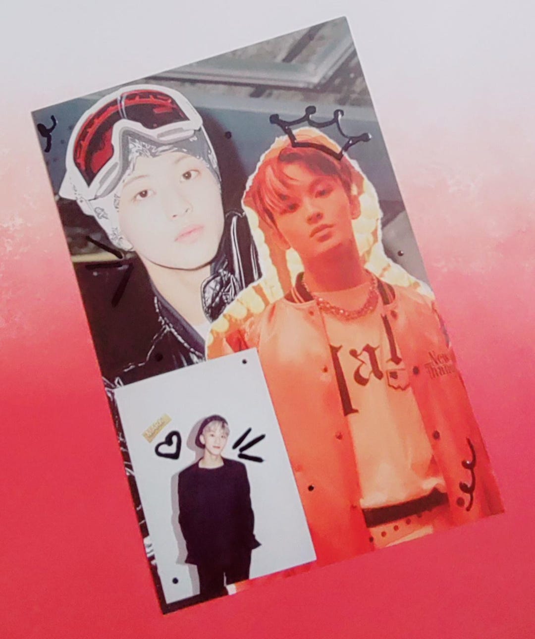 NCT 127 Neozone Photo Collage Print Official Photobook Mark Johnny ...
