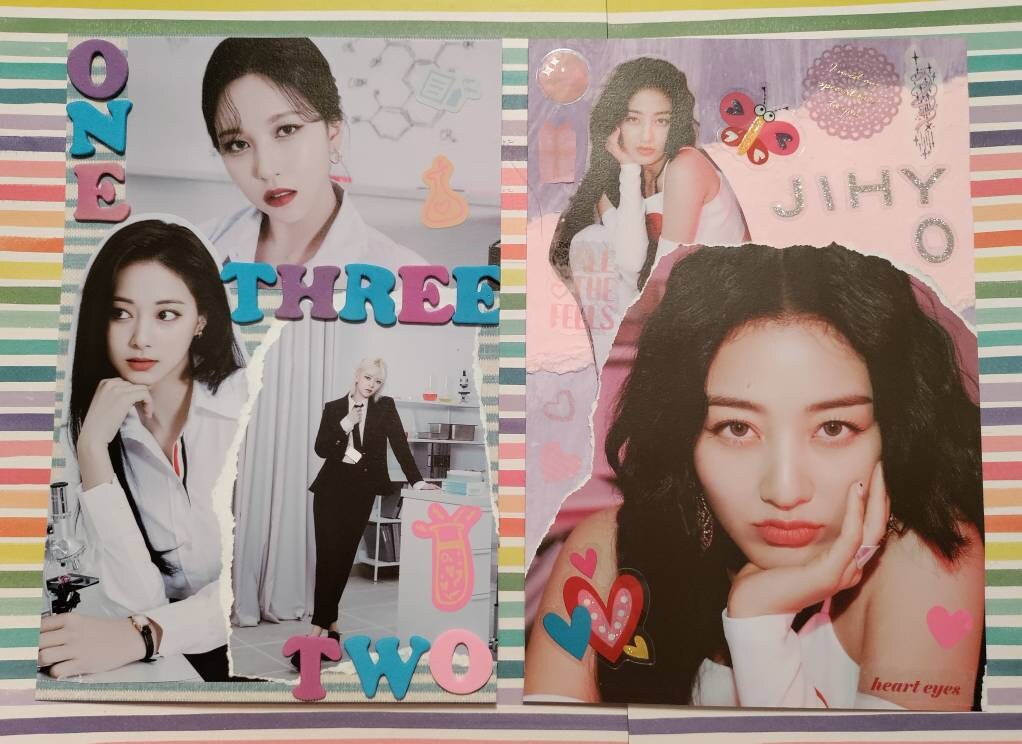 Twice Photo Collage Print Formula of Love Twice | Etsy