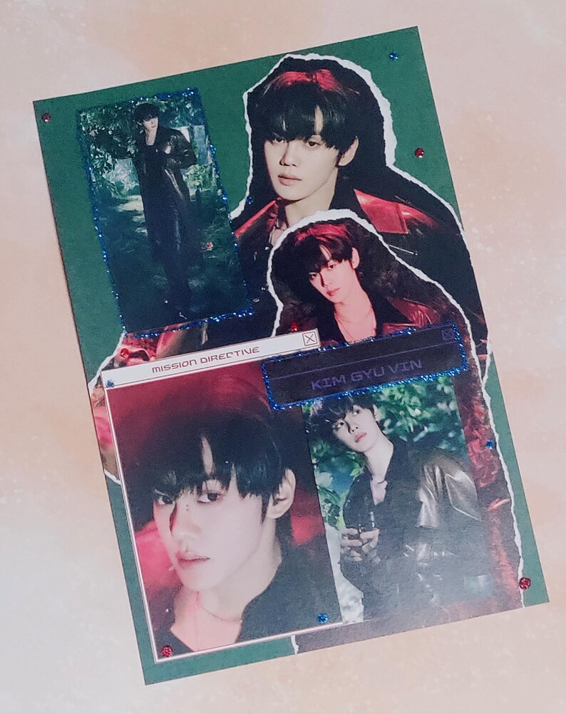 Zerobaseone Melting Point Photo Collage - Photobook Print ZB1 Ricky Han ...