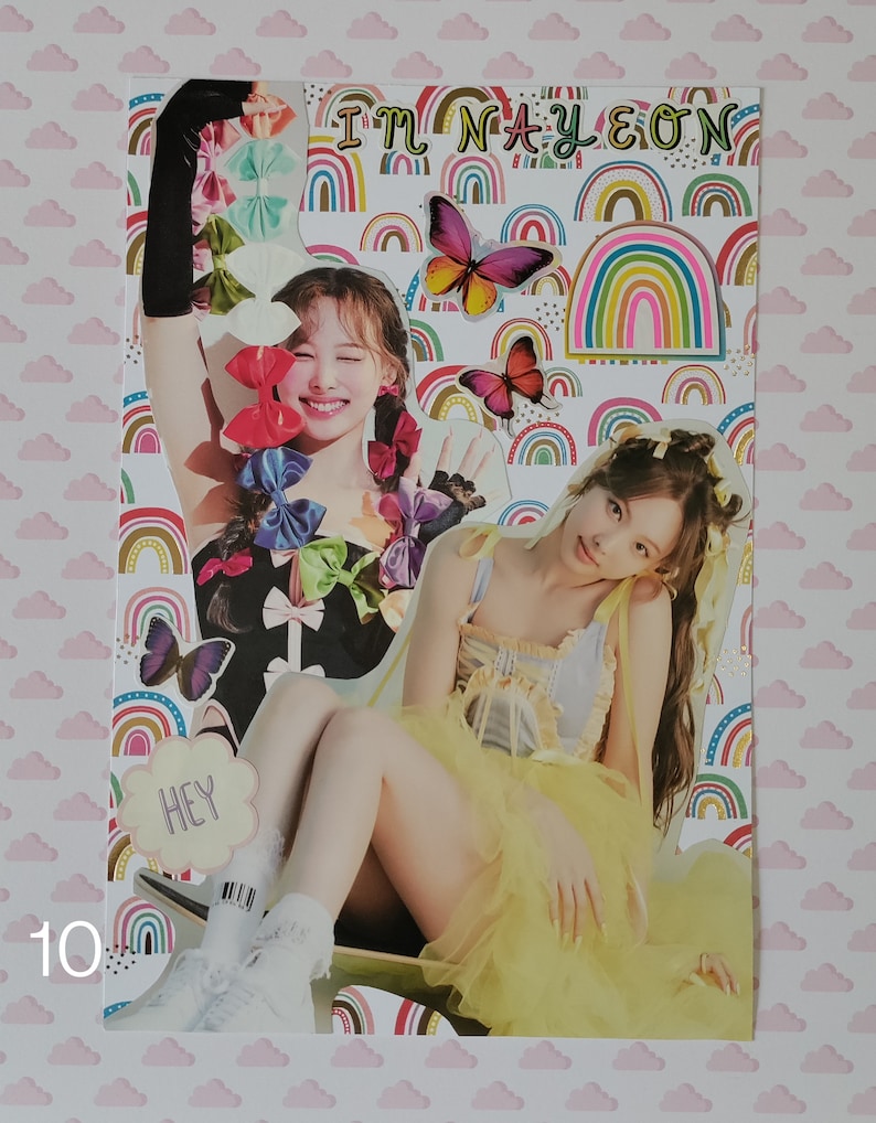 Twice IM Nayeon Photo Collage Print Official Photobook - Etsy