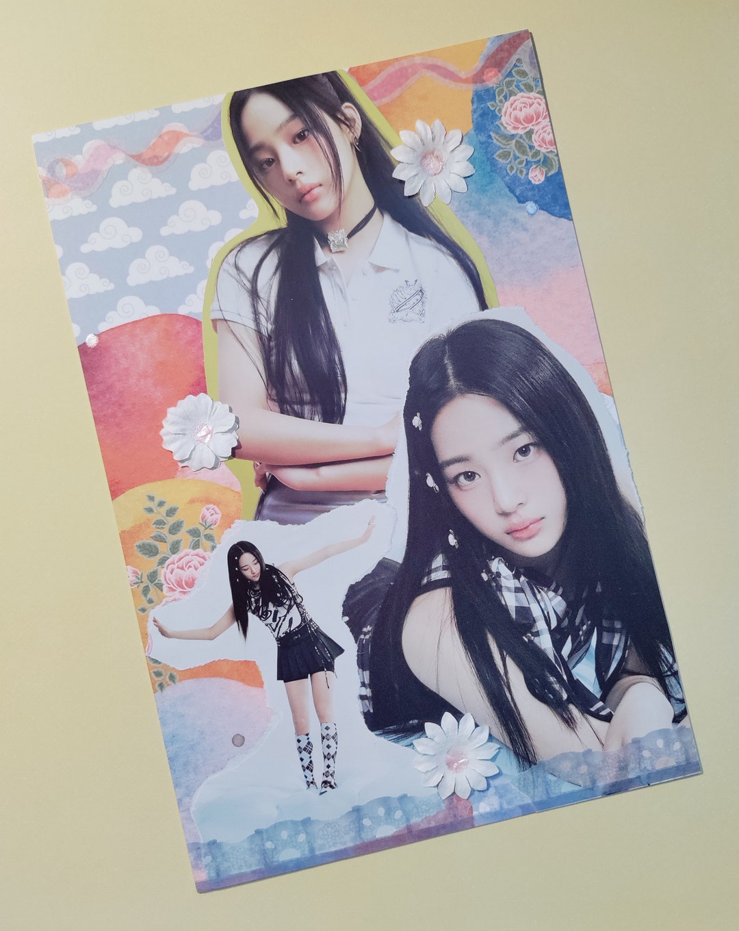 New Jeans Collab Photo Collage Print Get up Postcard/poster Official ...
