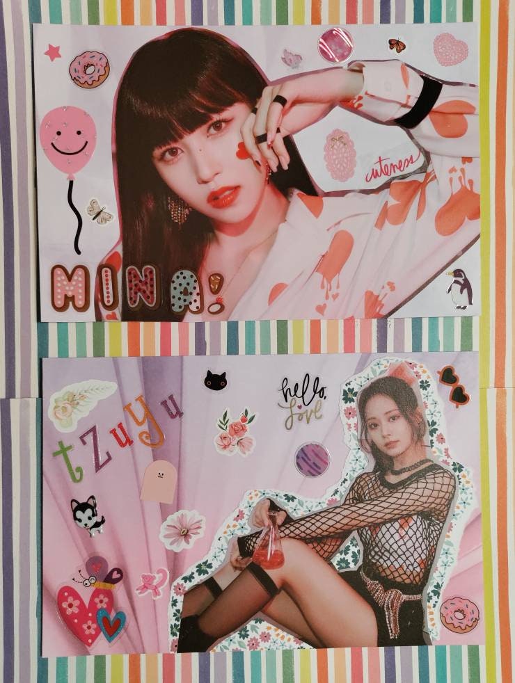 Twice Photo Collage Print Formula of Love Twice | Etsy