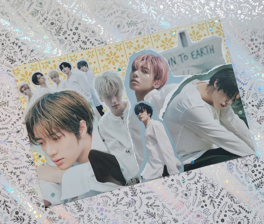 TXT Photo Collage Temptation Print Official Photobook Tomorrow X ...