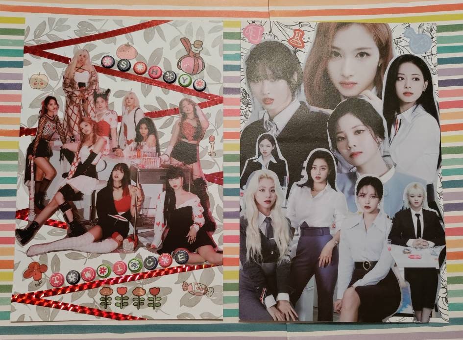 Twice Photo Collage Print Formula of Love Twice | Etsy