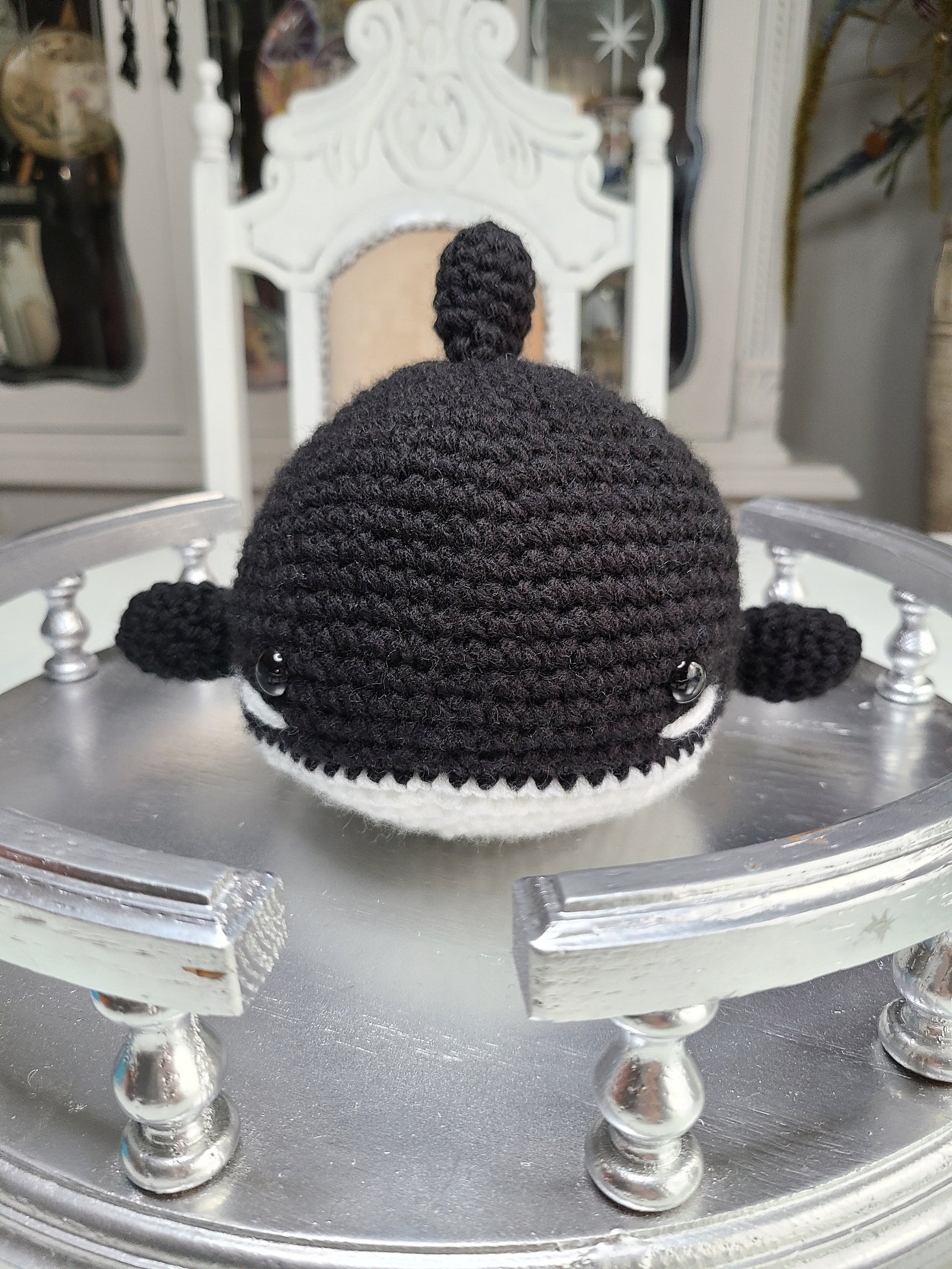 Small Crochet Orca Whale Handmade Amigurumi Toy Baby Stuffed | Etsy