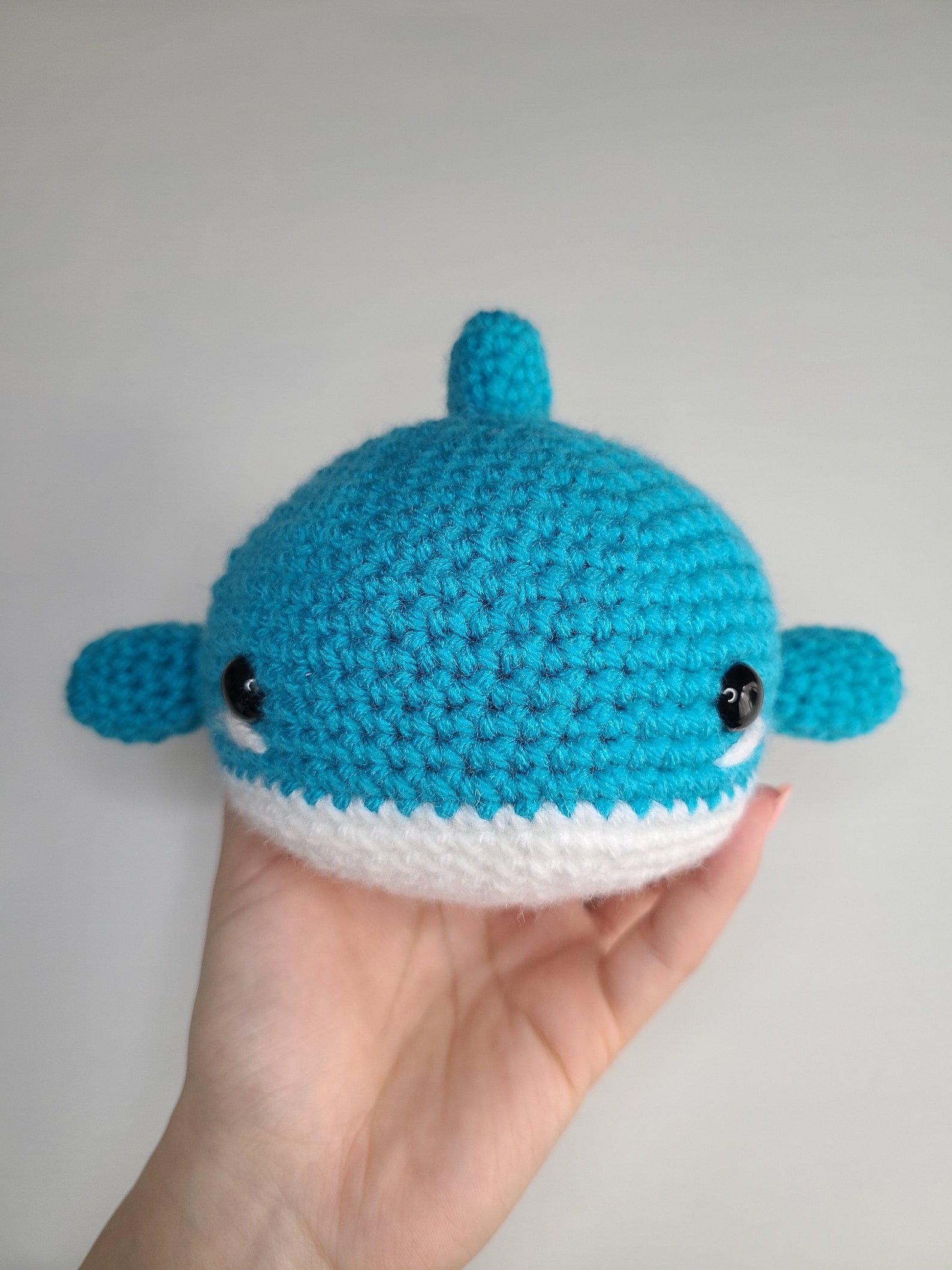 Small Crochet Orca Whale Handmade Amigurumi Toy Baby Stuffed | Etsy