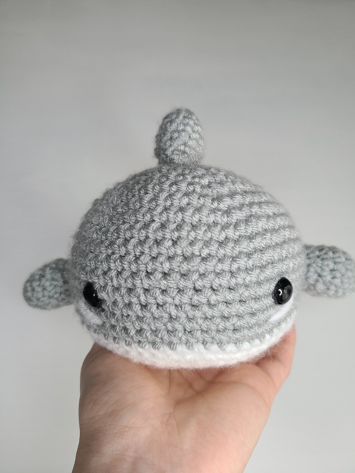 Small Crochet Orca Whale Handmade Amigurumi Toy Baby Stuffed - Etsy
