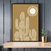 Western Décor Desert Cactus Nursery Wall Décor, Boho Cactus Modern ...