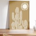 Western Décor Desert Cactus Nursery Wall Décor, Boho Cactus Modern ...