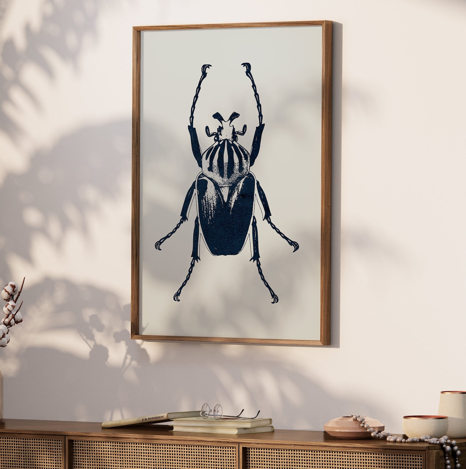 Toddler Beetle Nursery Prints Set 3 Baby Boys Room Wall Decor, Insect ...