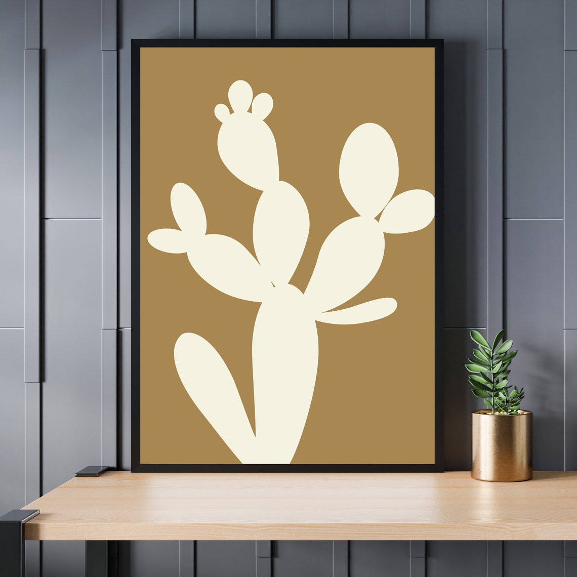 Western Décor Desert Cactus Nursery Wall Décor, Boho Cactus Modern ...
