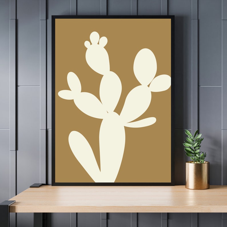 Western Décor Desert Cactus Nursery Wall Décor, Boho Cactus Modern ...