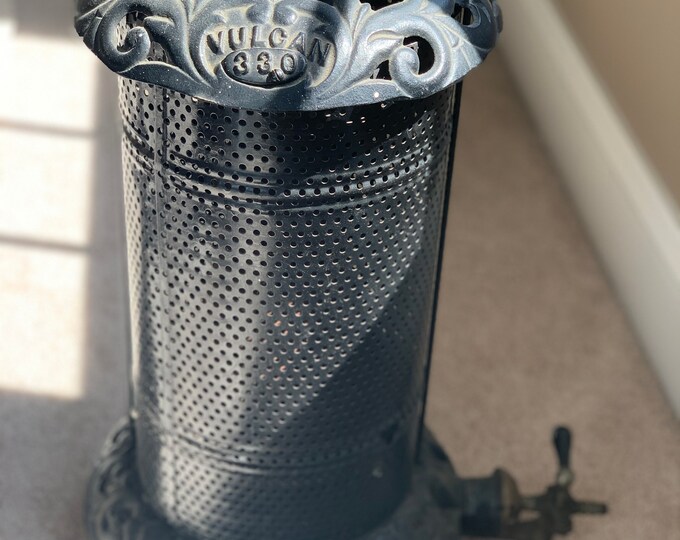 Antique Vintage Industrial Vulcan 330 Cast Iron Gas Heater Stove - Over ...