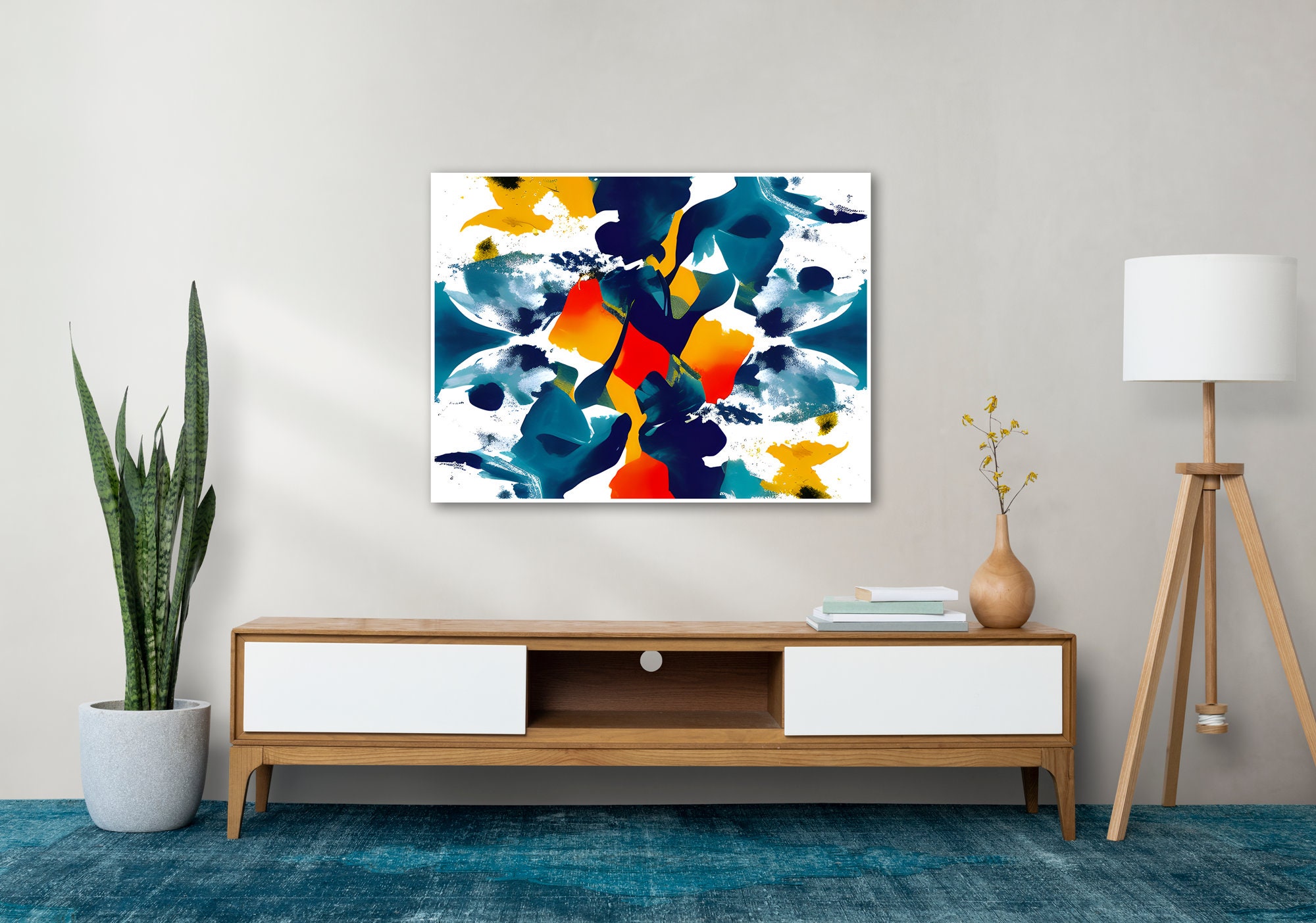 Alcohol Ink Art Set of Four Fluid Art Prints Abstract Wall Art ...