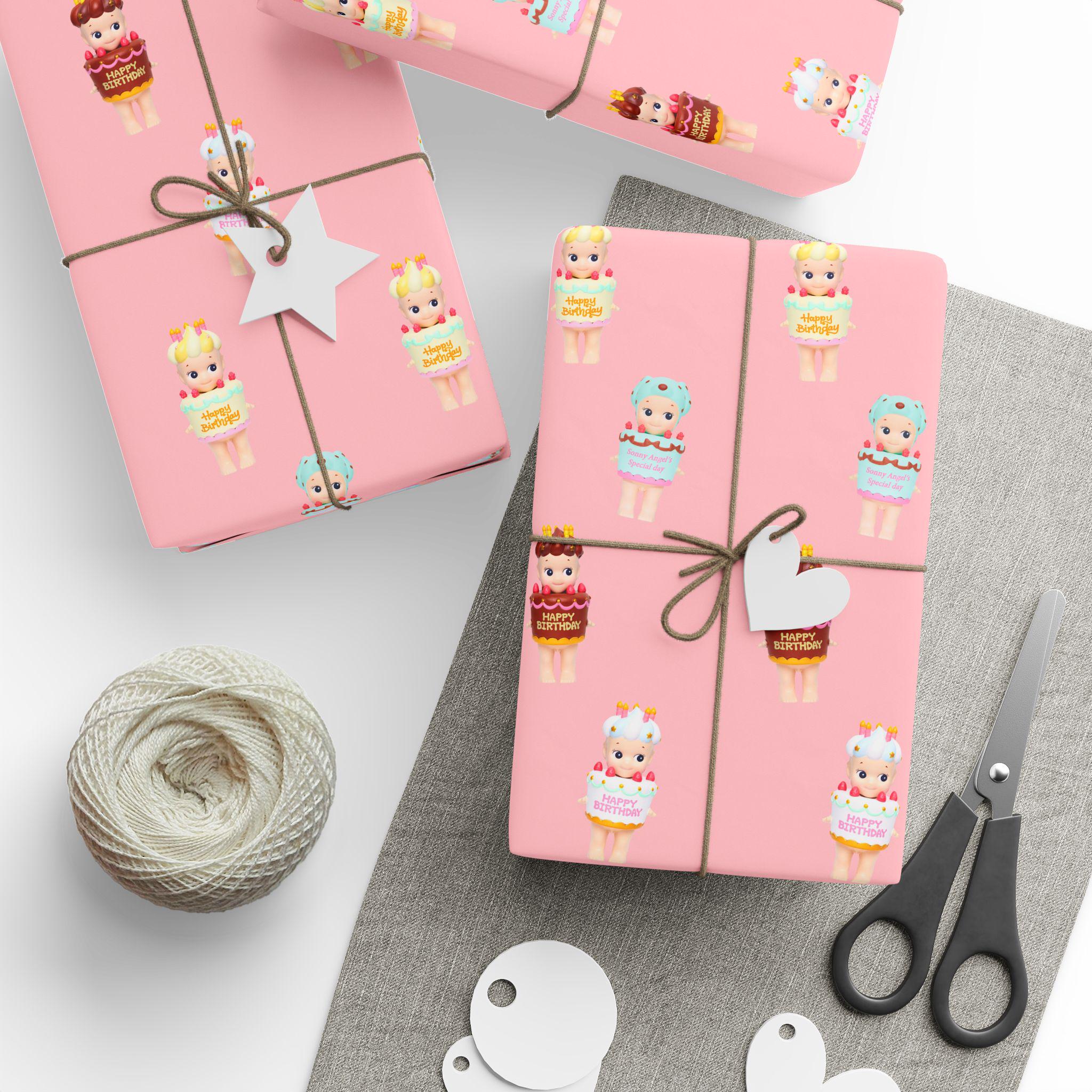 Sonny Angel Birthday Wrapping Papers, Happy Birthday Wrapping Paper ...