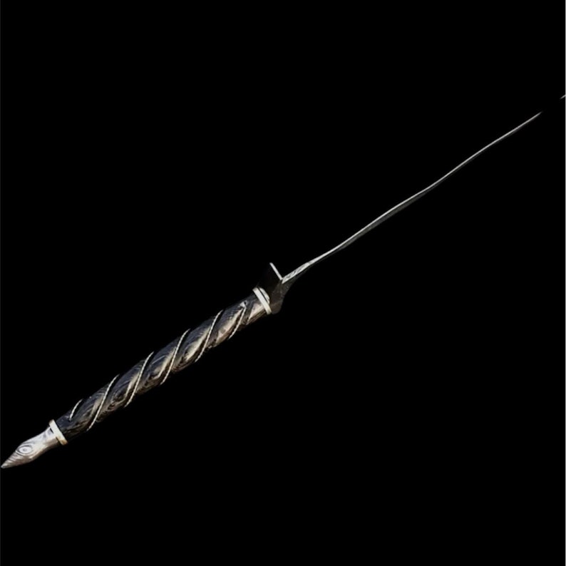 Damascus Handmade Long Snake Blade Sword 34 Inches Perfect - Etsy