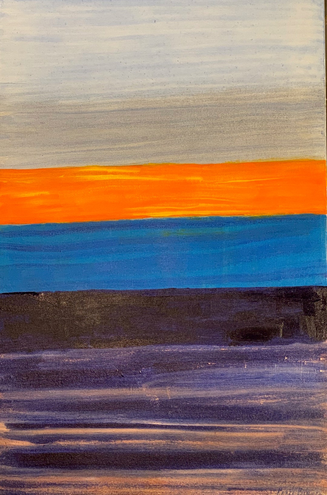 Surreal Sunset at the Beach - Etsy