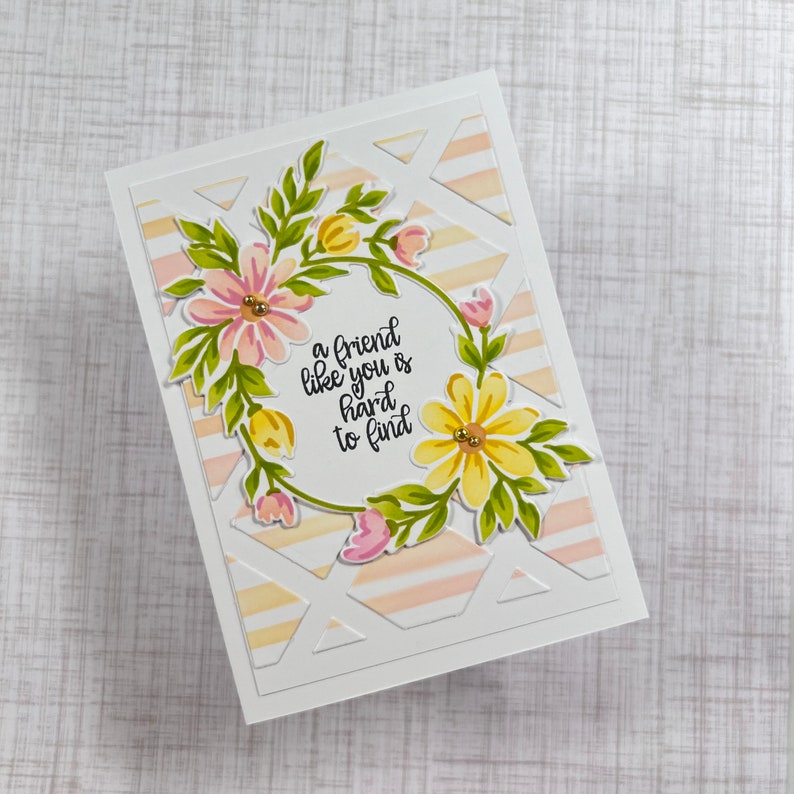 Friendship Cards, Best Friend, Good Friend, Handmade, Pretty Florals ...