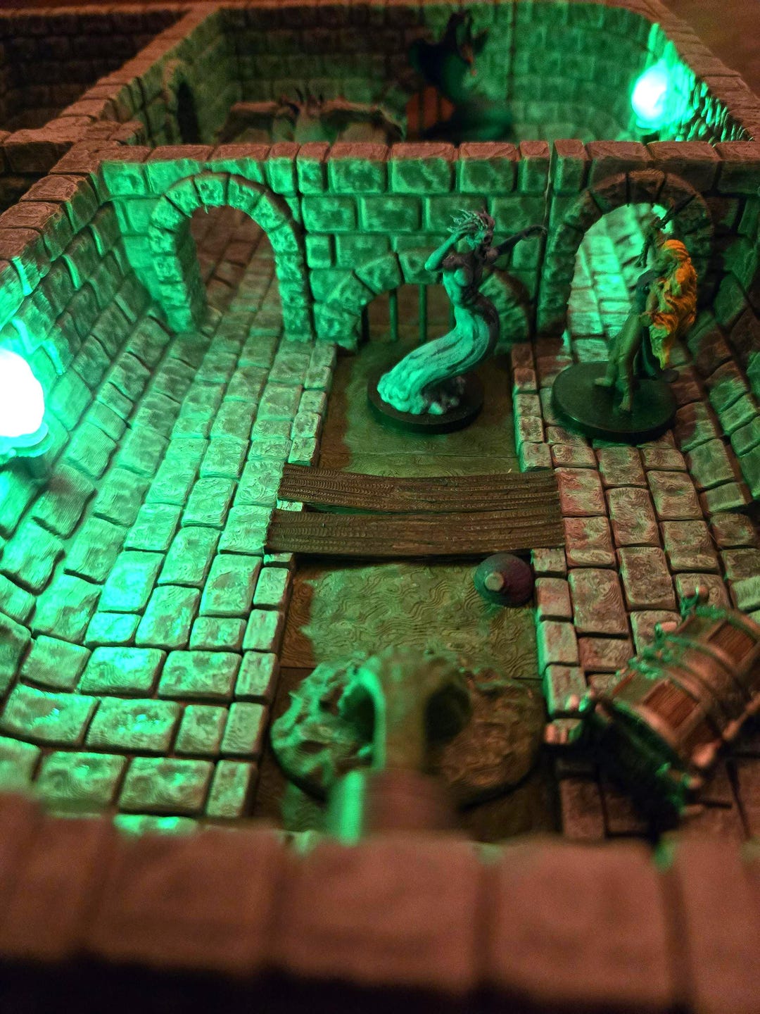 Sewer Tiles Starter Set SMALL - Magnet or Clip Together - 24 Tiles - 3D ...