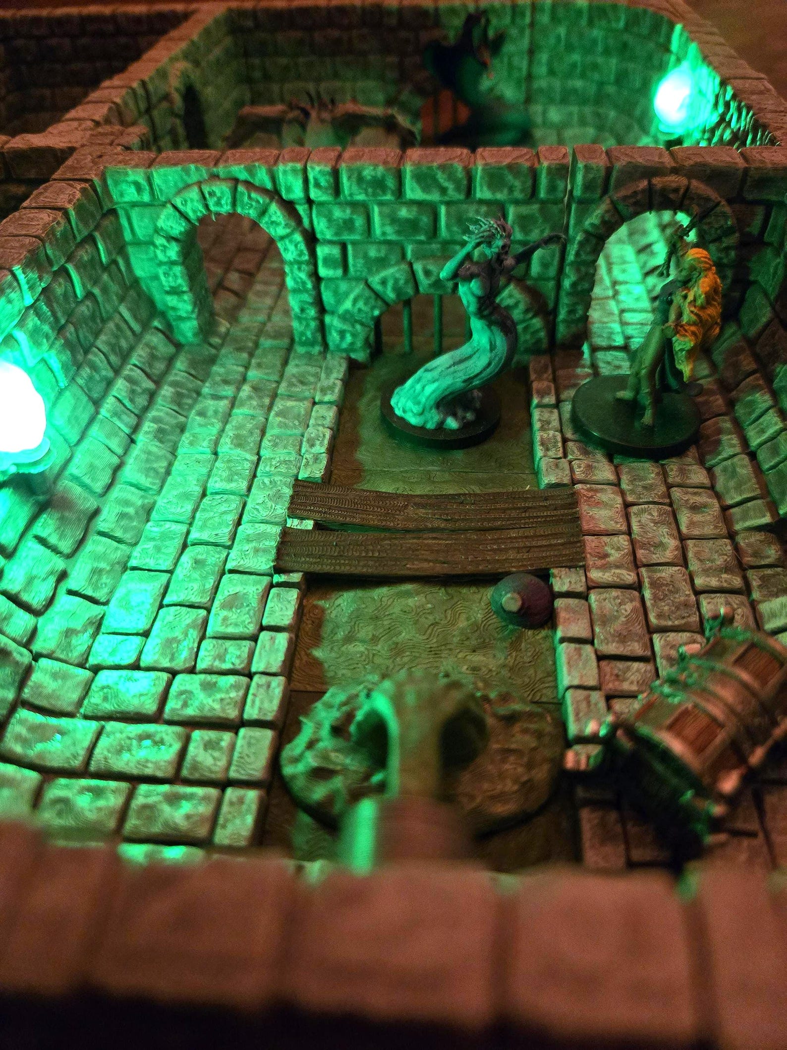 Sewer Tiles Starter Set SMALL - Magnet or Clip Together - 24 Tiles - 3D ...