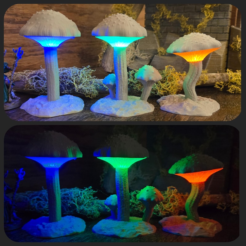 Giant Mushrooms Terrain - Etsy