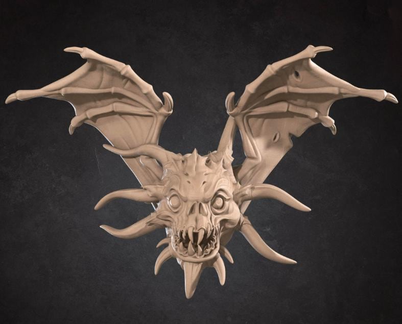 Vargouille Minis - 4 Poses - 3D Print - 6k Resin, Dnd, D&D, TTG, RPG ...