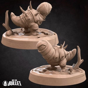 Pest Mascot Minis 4 Poses 3D Print 6k Resin, Dnd, D&D, TTG, RPG, Pest ...