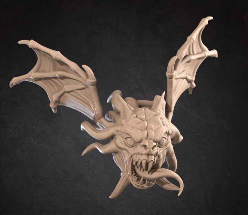 Vargouille Minis - 4 Poses - 3D Print - 7k Resin, Dnd, D&D, TTG, RPG ...