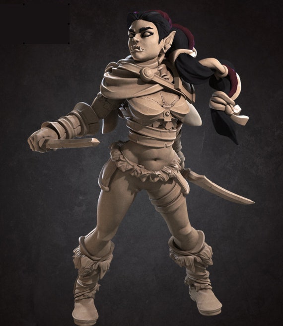 Half Orc Fighter Female