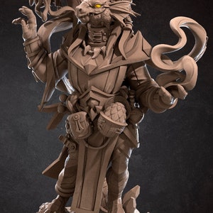 Dragonborn Wizard Mini - 3D Print - 6k Resin - D&D, DND, TTG, RPG ...
