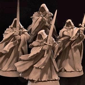 Dark Wraith Minis - Nazgul - 3D Print - 7k Resin, Dnd, D&D, TTG, RPG ...