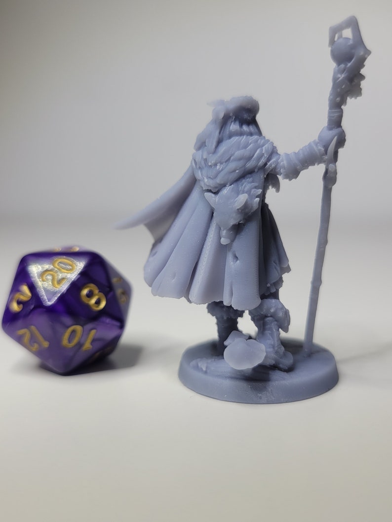 Toys & Games DND D&D RPG Pathfinder TTG 4k Resin Female Tiefling Druid ...