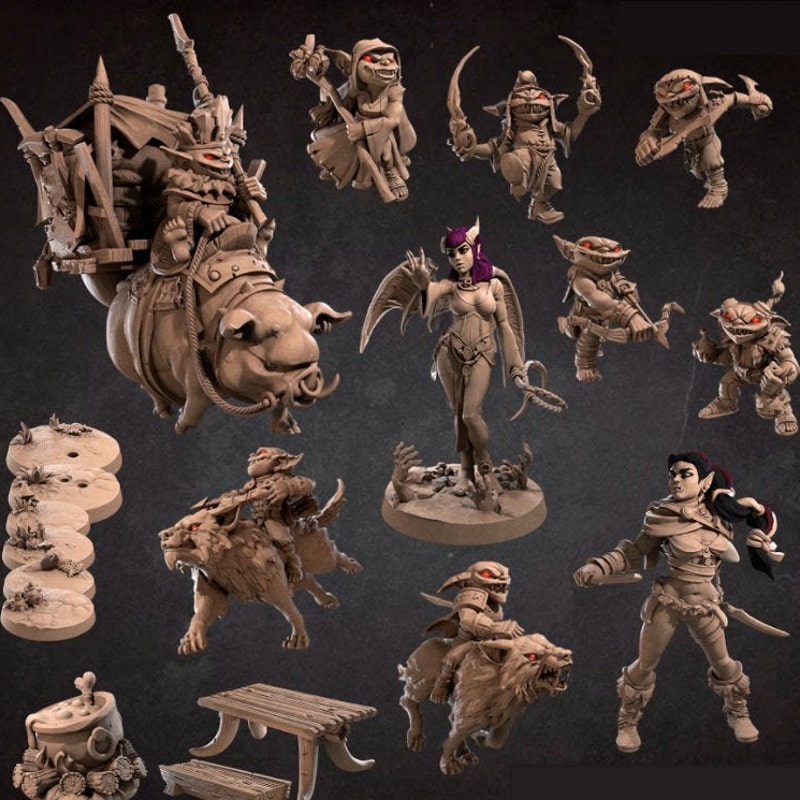 Hero Forge Custom Miniatures - Etsy