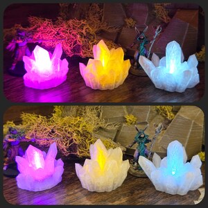 LED Giant Crystal Scatter Terrain - 3D Print, Dnd, D&D, TTG, RPG ...