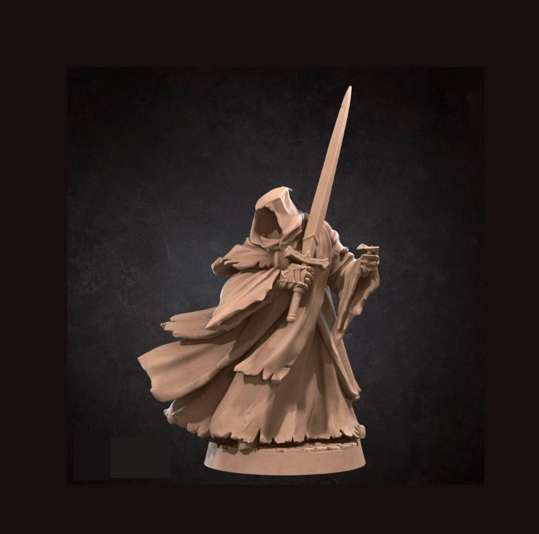 Dark Wraith Minis - Nazgul - 3D Print - 6k Resin, Dnd, D&D, TTG, RPG ...