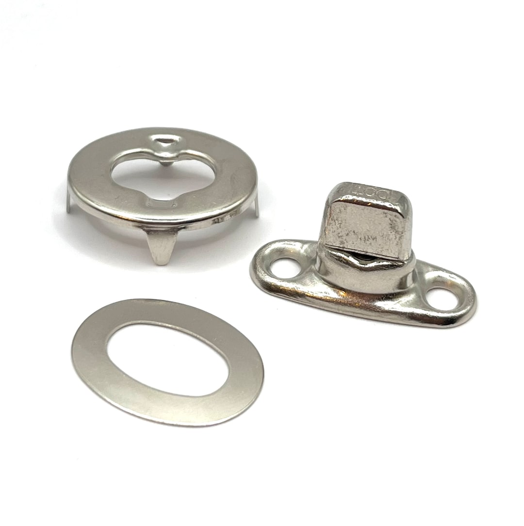 6mm Twist Lock/common Sense Fastener Nickel Plated Brass Turnbutton ...