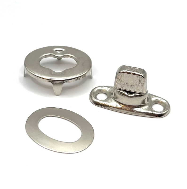 Twist Lock/common Sense Fastener Nickel Plated Brass 6mm Turnbutton ...