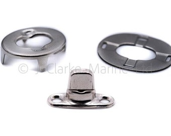 6mm Twist Lock/common Sense Fastener Nickel Plated Brass Turnbutton ...