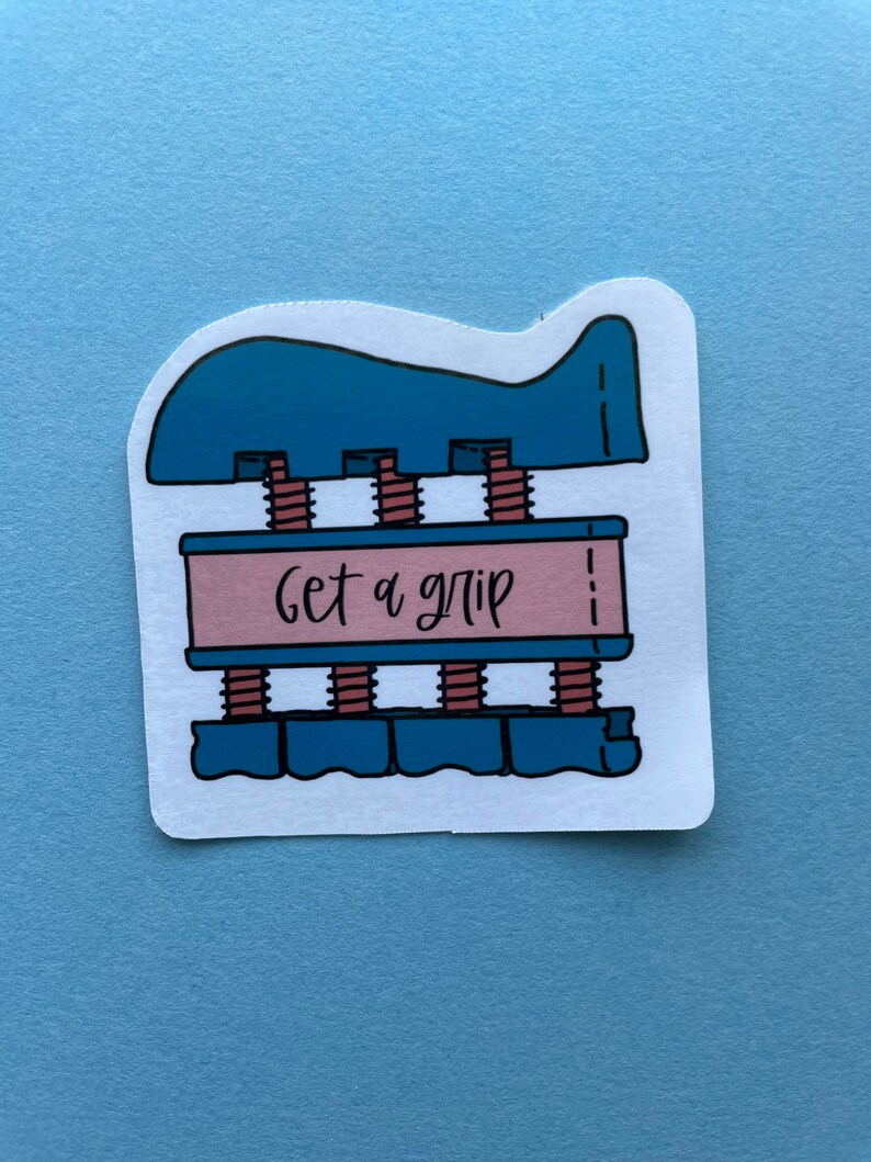 Get a Grip Sticker Anatomy Sticker Therapy PT Laptop and - Etsy