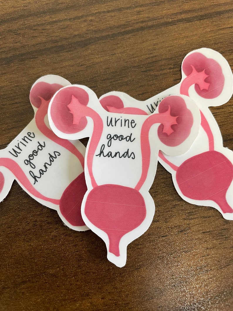 Urine Good Hands Sticker | Computer Sticker|medical | Water Bottle ...