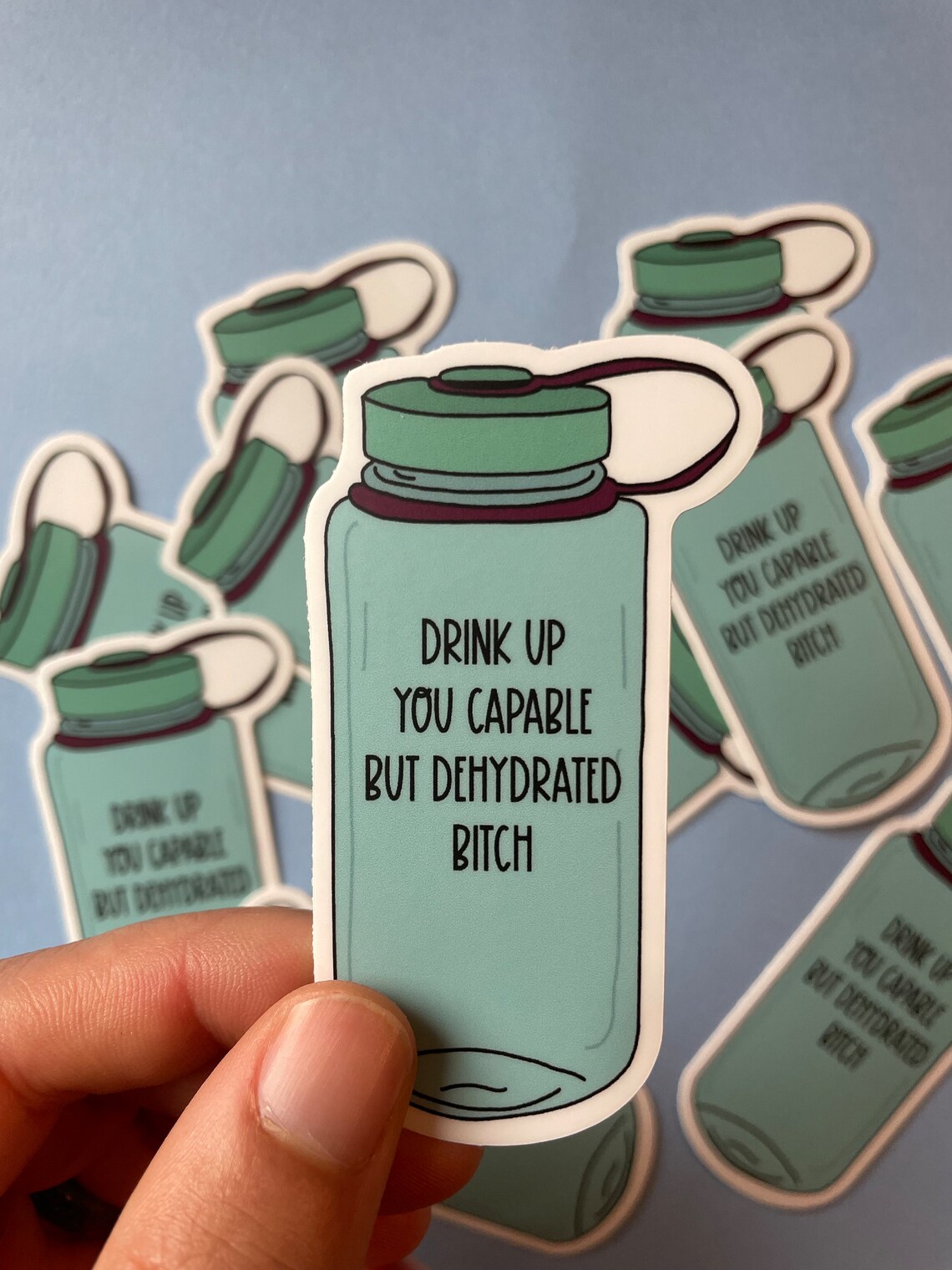 Drink up Sticker | Sassy Sticker Therapy, PT | Laptop and Water Bottle ...