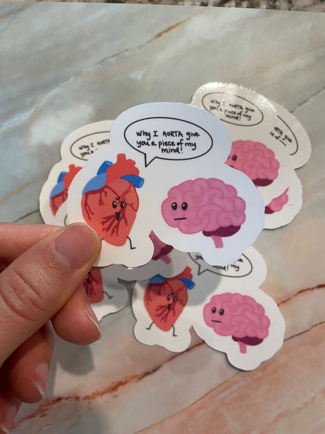 Aorta Cartoon Sticker Anatomy Sticker, Therapy, PT Laptop and Water ...